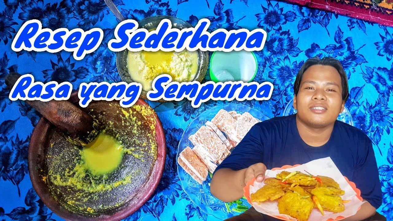 Resep Gimbal Tempe Kriuk Tanpa Telur - YouTube