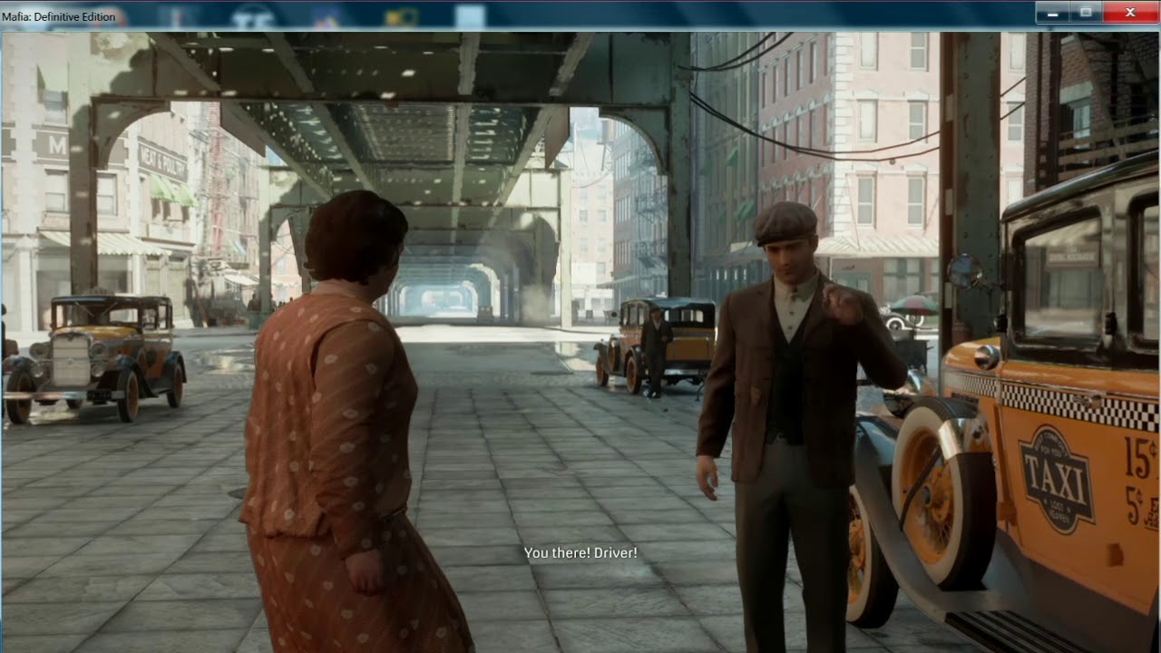 Mafia: Definitive edition- run the game on Windows 7 - YouTube