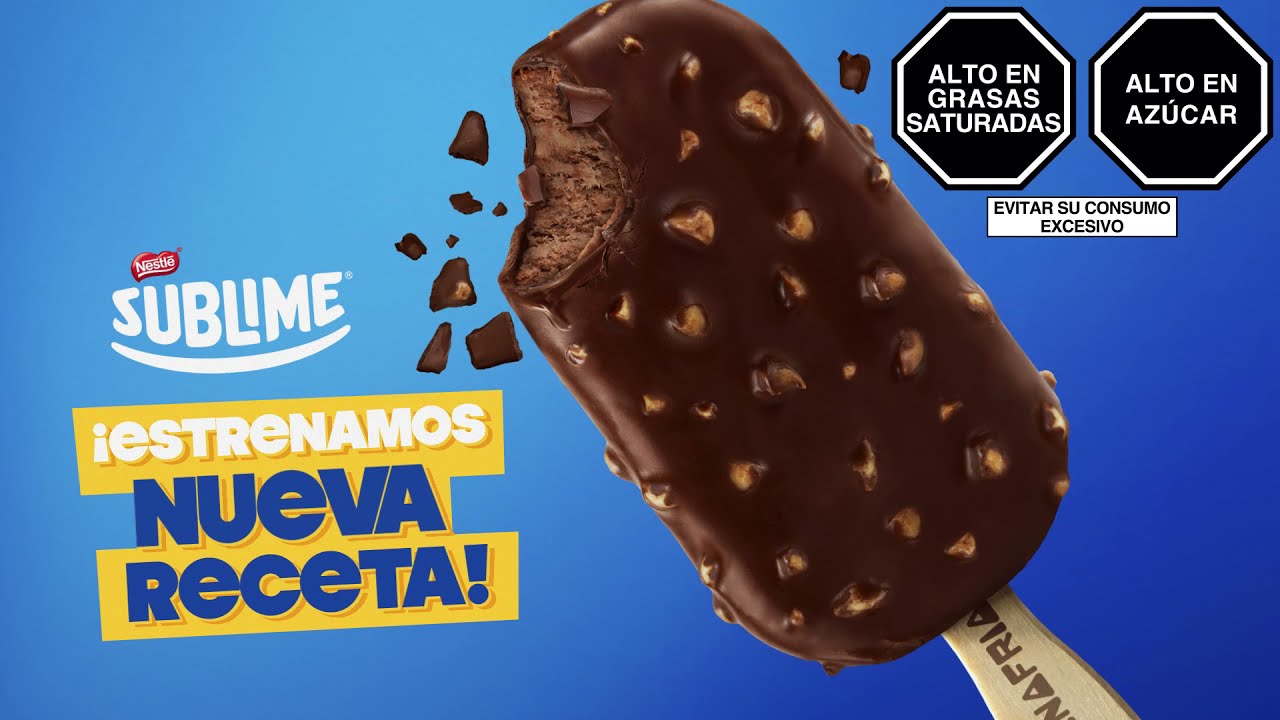 Nuevo helado Sublime #MásRicoMásSonrisas - YouTube
