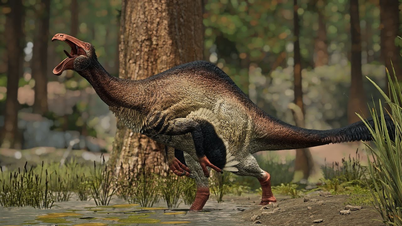 Path of Titans: Terrible hand - Deinocheirus showcase! - YouTube