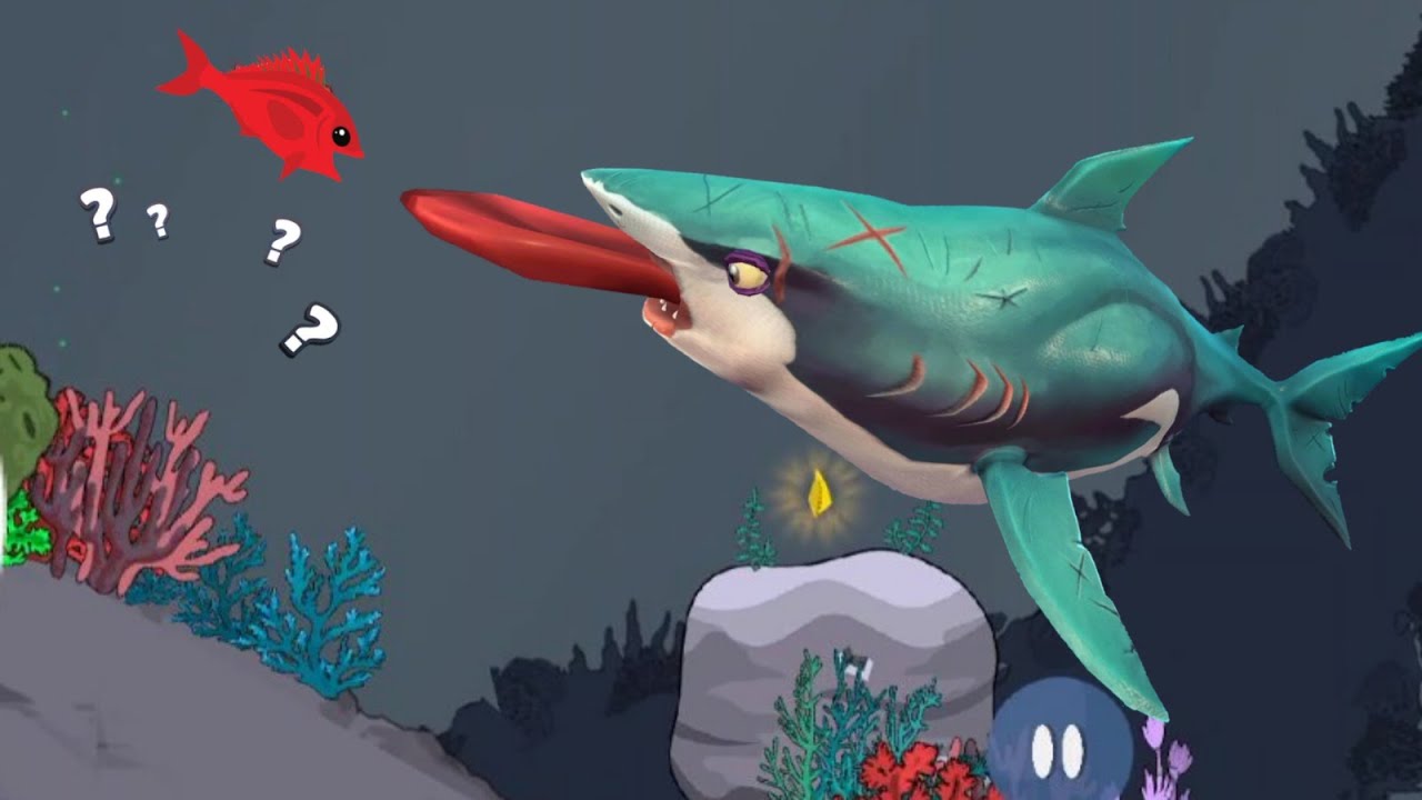 HUNGRY SHARK MINI GAMES - FISH ROYALE (Hungry Sharks IO) - YouTube