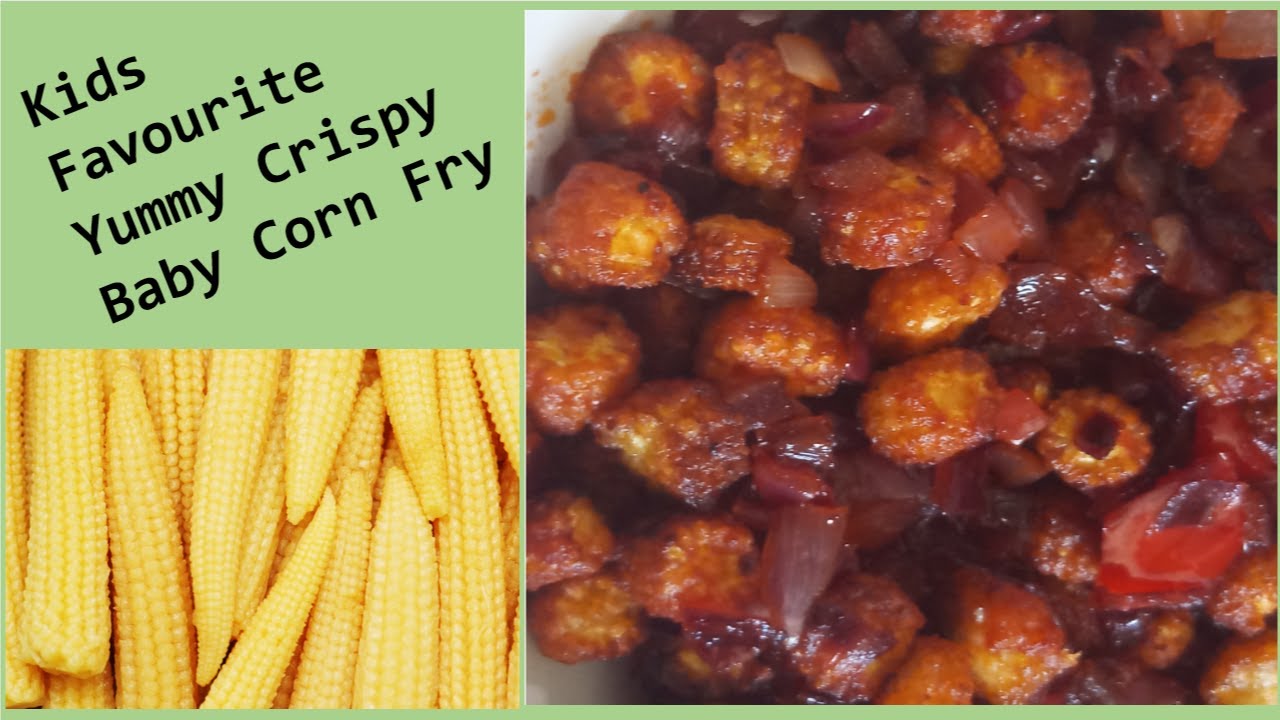 Baby Corn Fry| Easy to cook | Side dish | Snacks | Yummy Crispy Baby ...