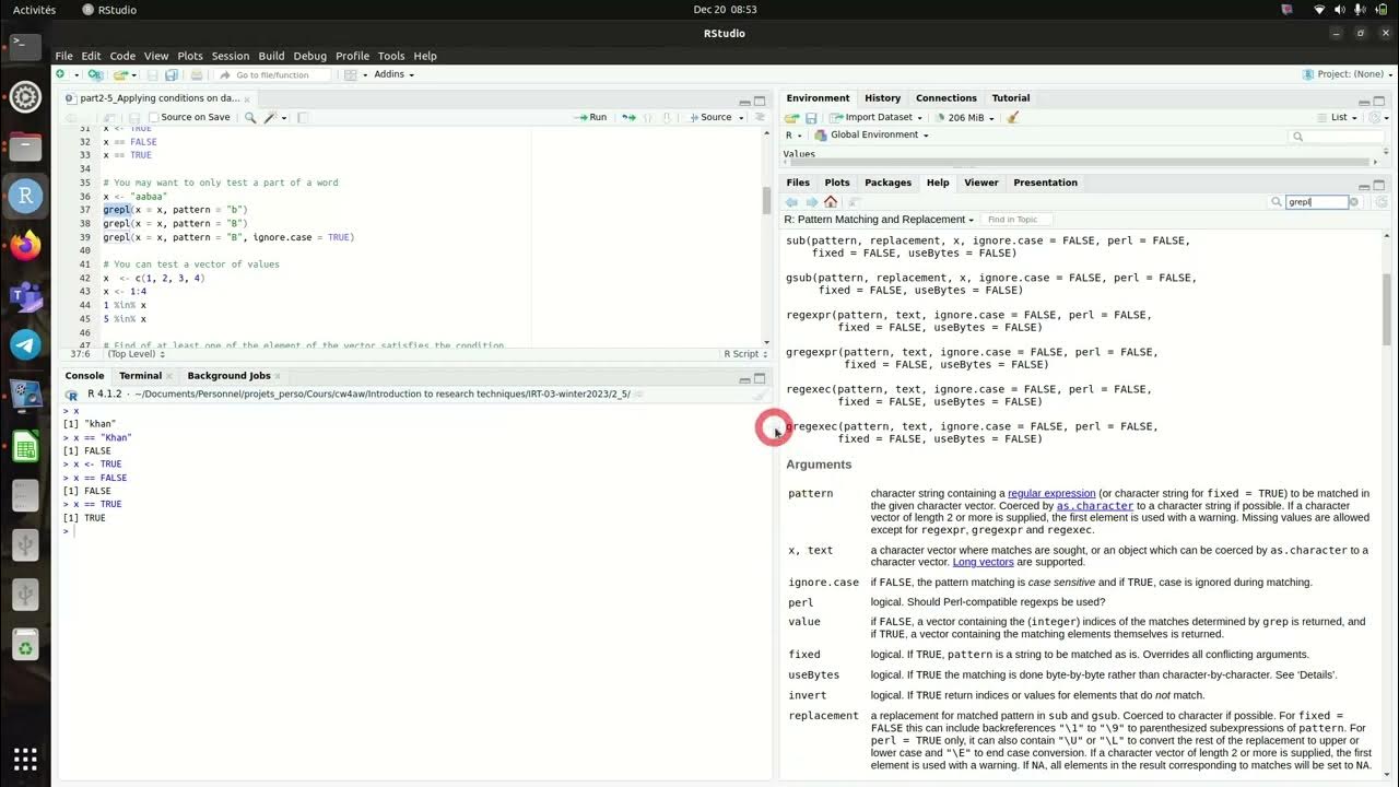 (2.5) Organizing data with R : applying conditions on variables using if - YouTube