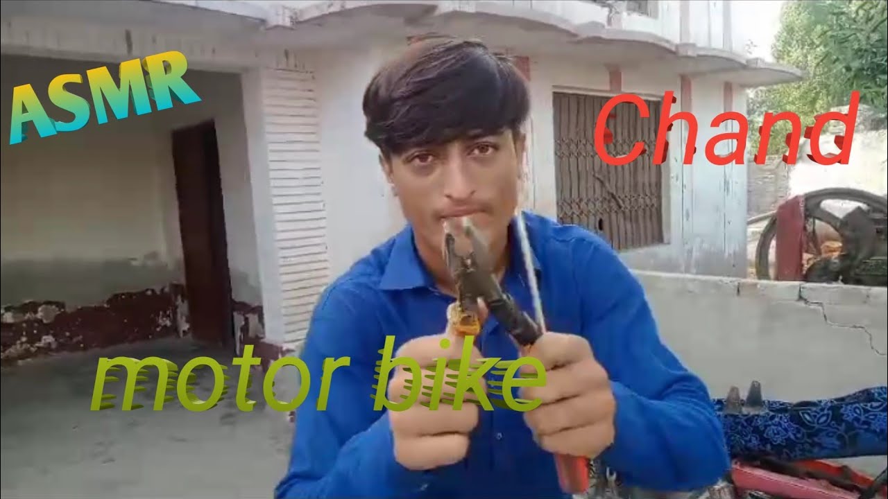 On friday;ASMR Chand making video with an motorcycle - YouTube
