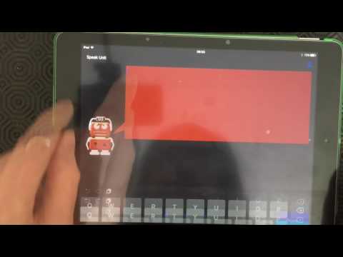 Speak Unit iOS App demo