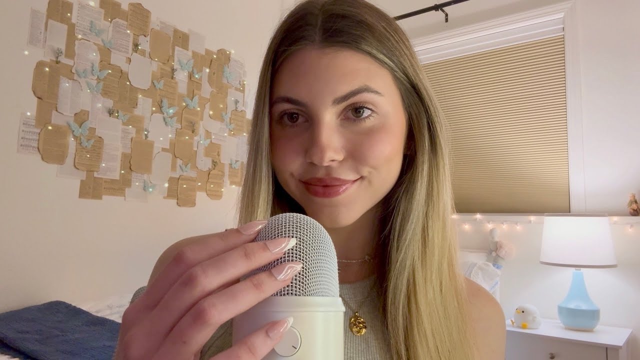 Trying ASMR With Long Nails - YouTube
