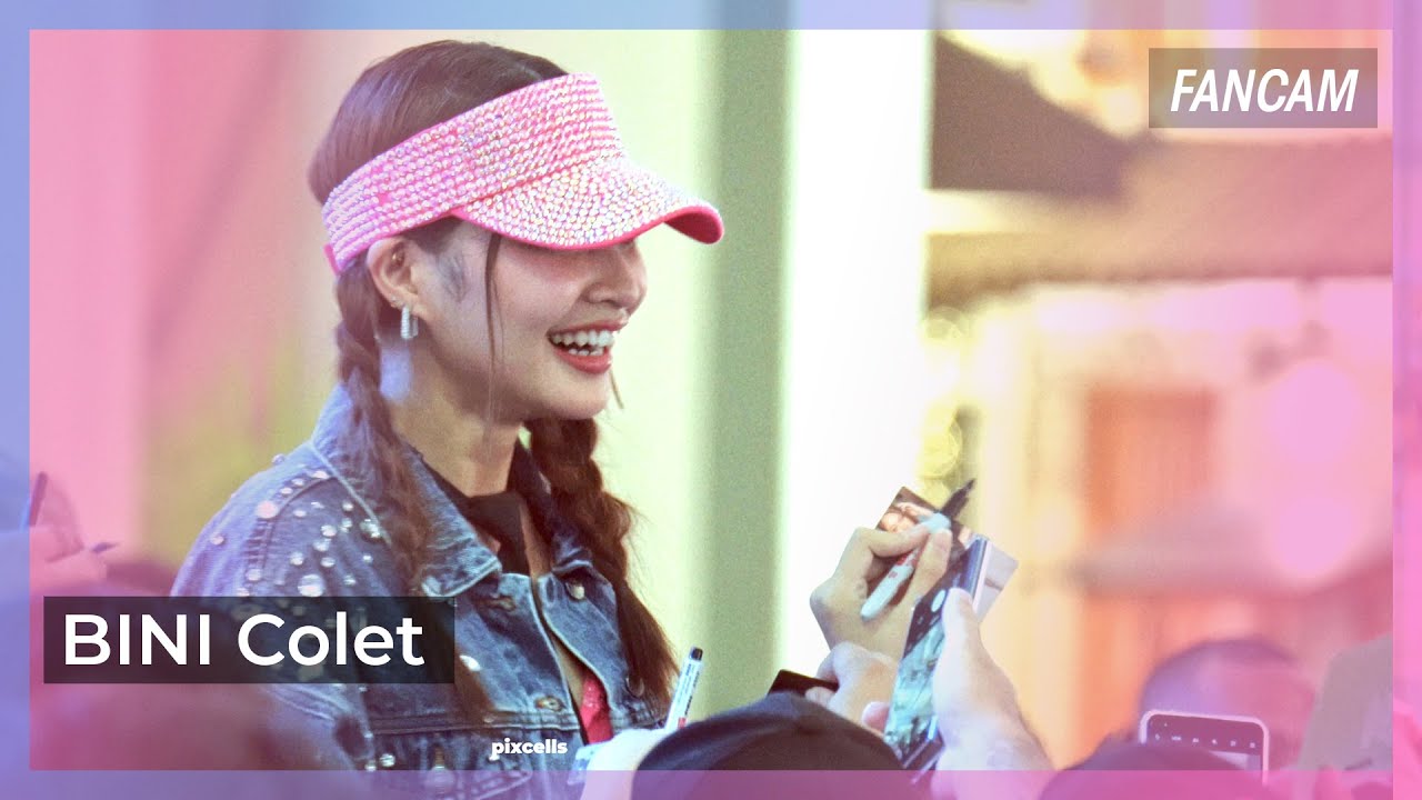 BINI Colet [Fancam 4K] - Ayala Cloverleaf 20230325 - YouTube