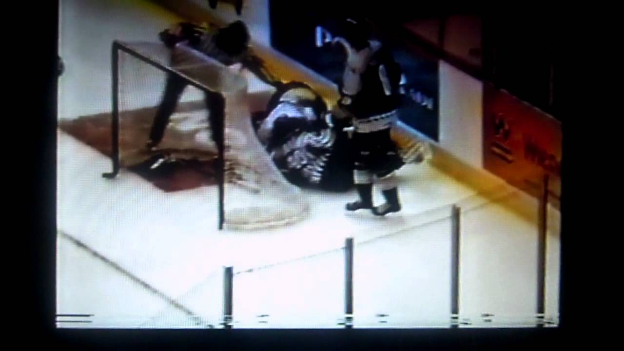 Long Beach Ice Dogs GOAL and FIGHT ECHL - YouTube