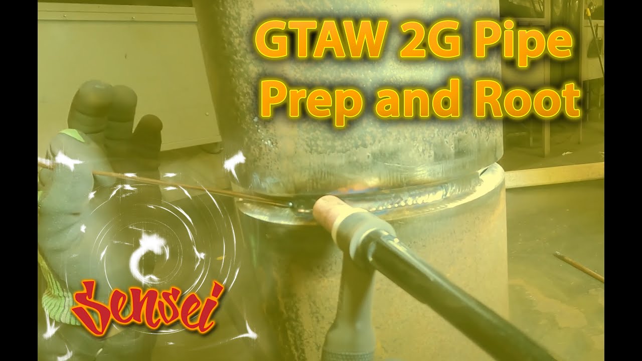 How to - TIG Welding - GTAW 2G Pipe Setup and Root - YouTube