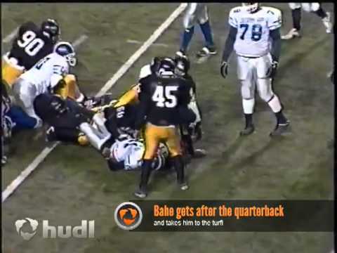 Nick Bahe Hit - Agile High School vs Creighton Preparatory School - YouTube