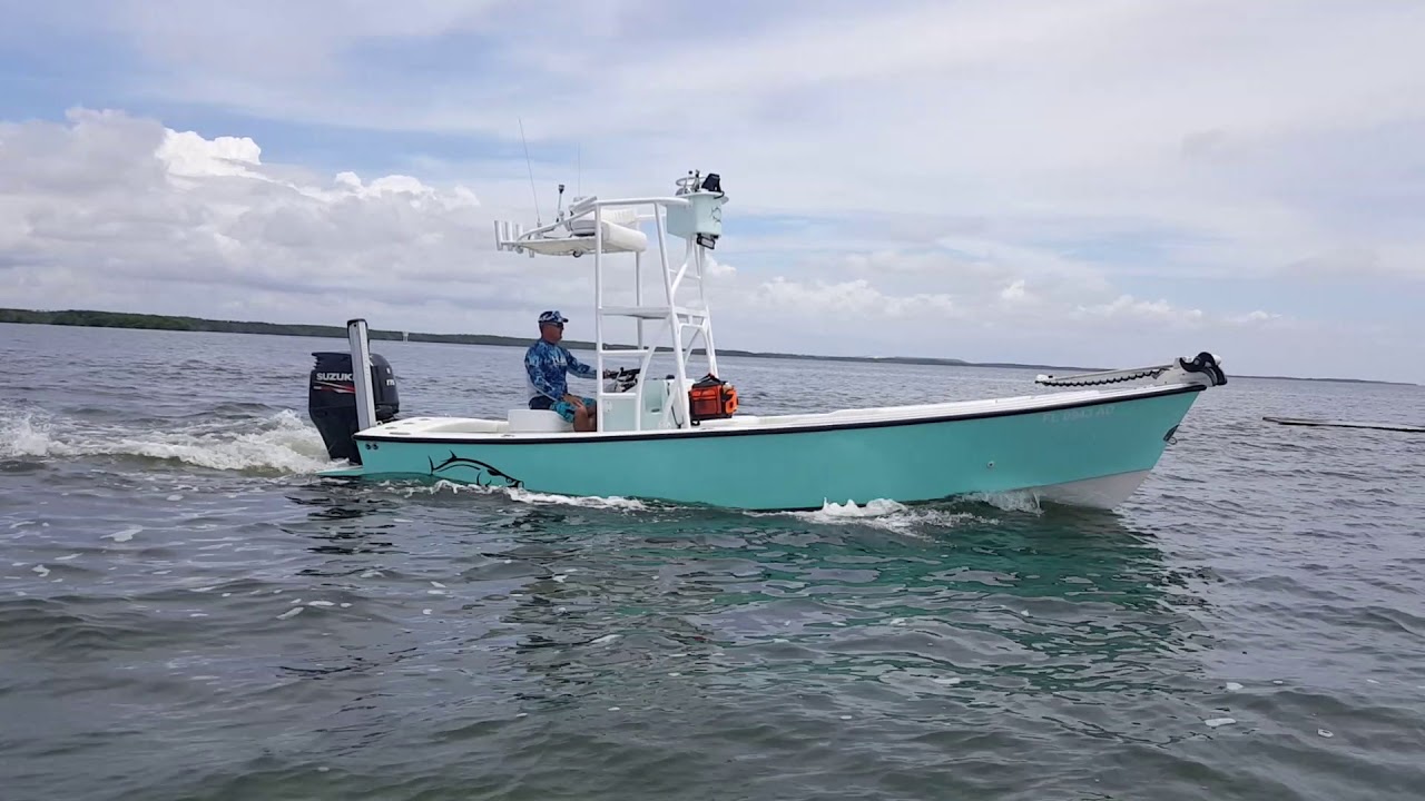 1966 Aquasport Flatback / 2012 Suzuki 175hp - YouTube