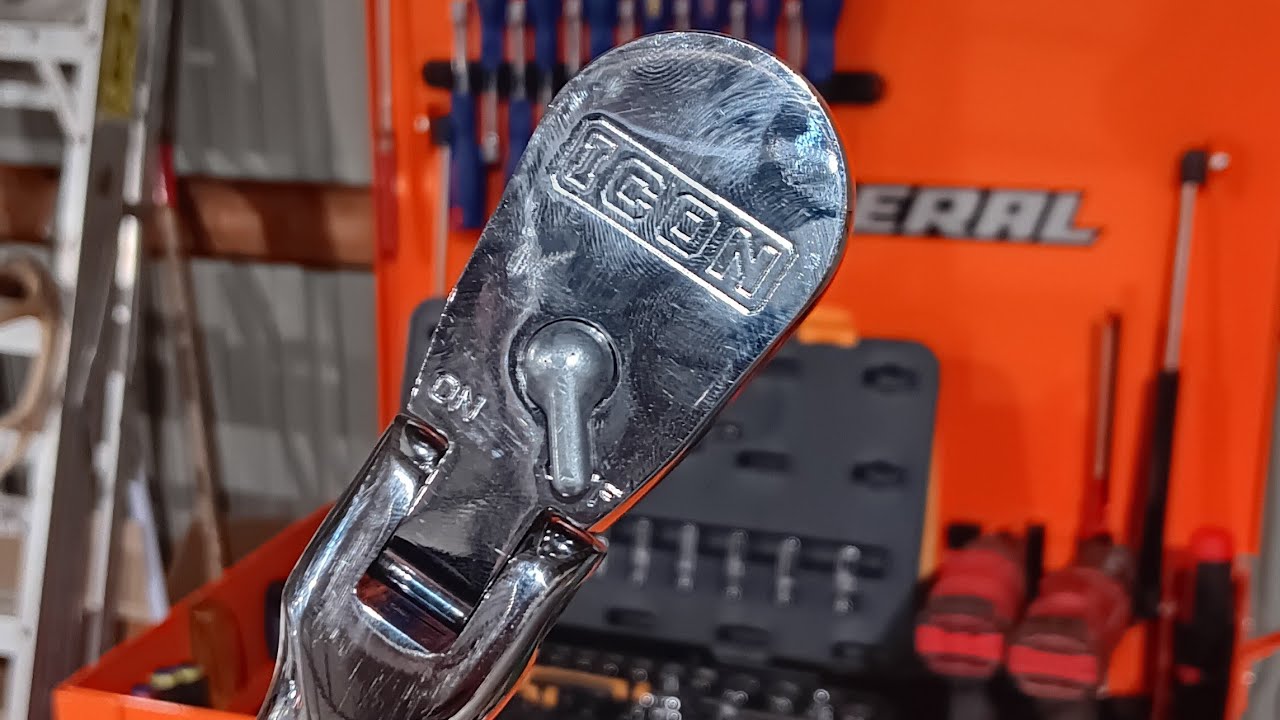 Icon flex head ratchet from Harbor Freight - YouTube