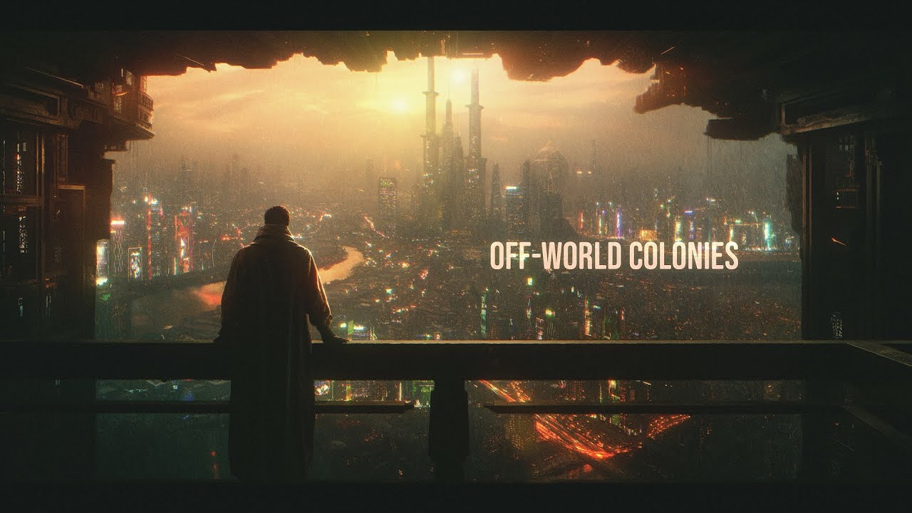 Off-world Colonies: A Relaxing Cyberpunk Ambient Journey For Expiring ...