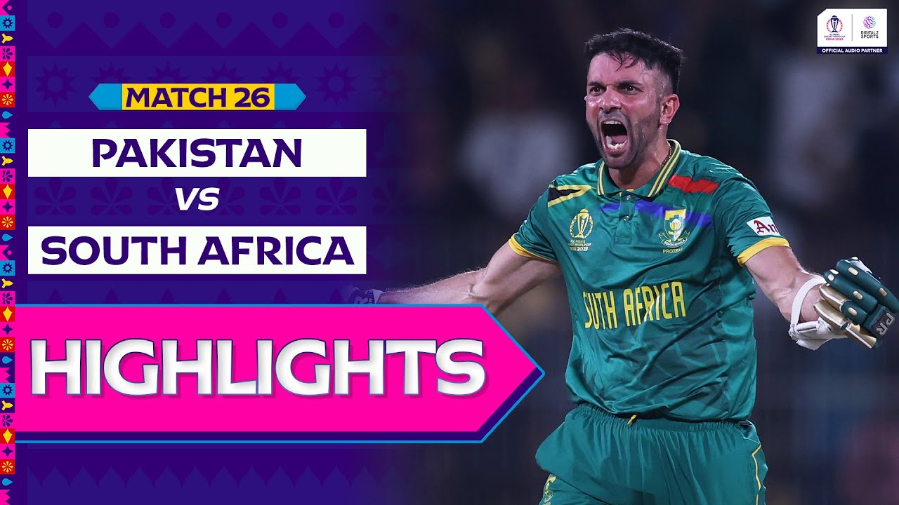 Pakistan v South Africa | World Cup 2023 | 26th Match | Highlights | # ...