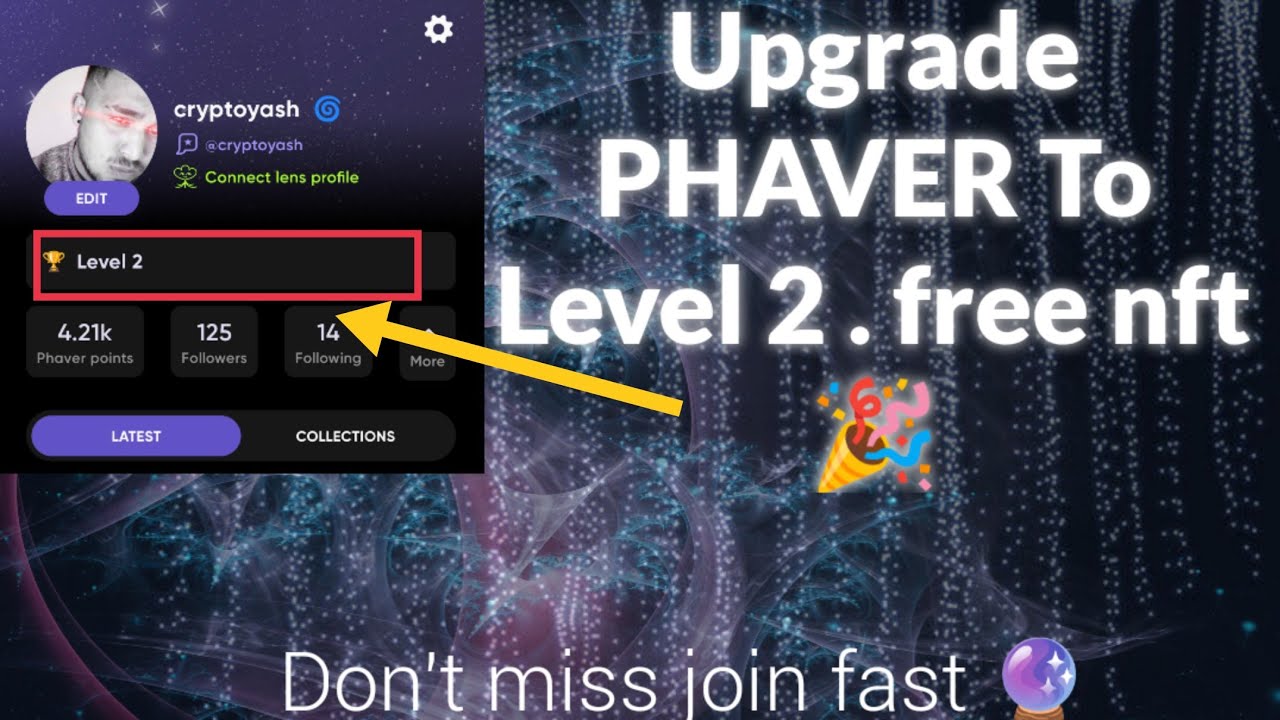 phaver level 2 free || Phaver upgrade your level 2 for free || Crypto ...