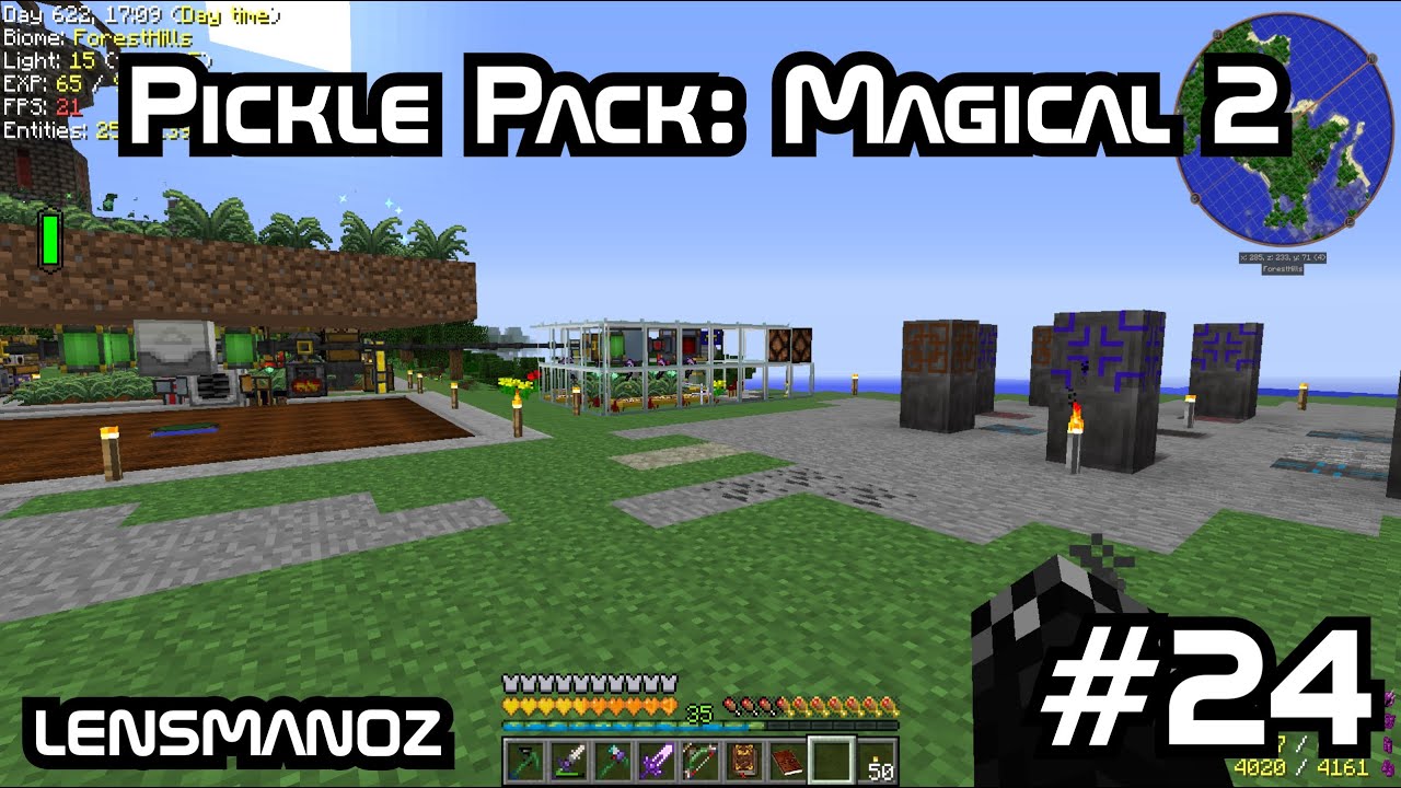 Minecraft Let's Play : Pickle Pack Magical 2 - Part 24 - YouTube
