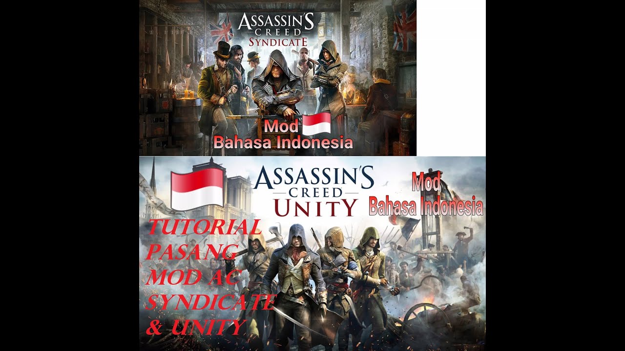 Tutorial Install Mod Sub Assassins Creed Syndicate & Unity - YouTube