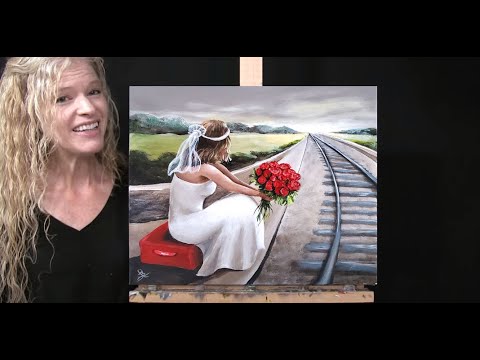Learn How to Paint and Draw BRIDE TO BE with Acrylics- Paint & Sip at ...