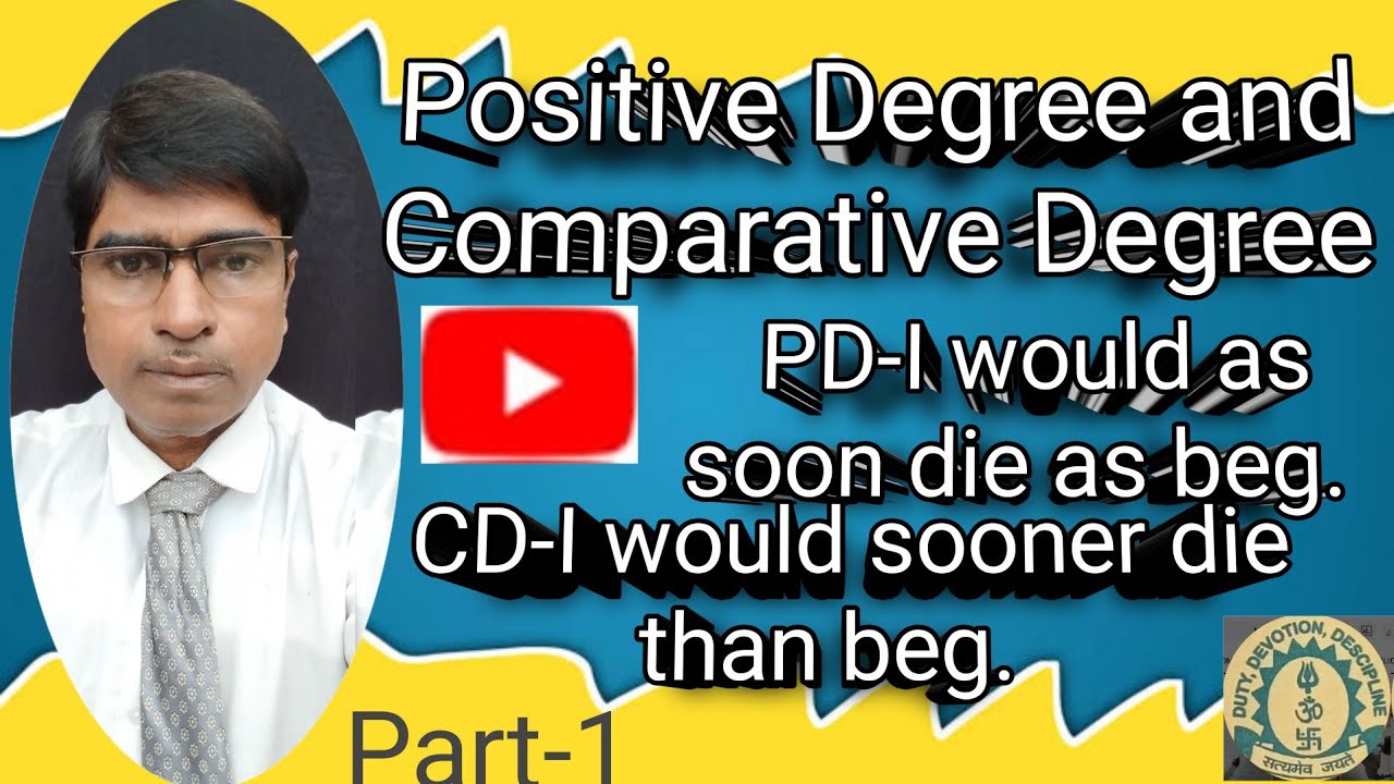 English Grammar | Rules for interchanging Positive Degree sentence into ...