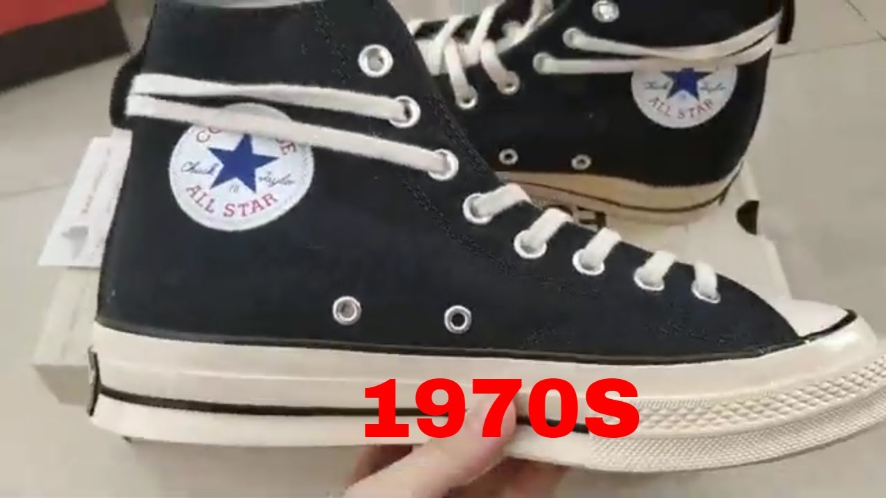 Converse Chuck Taylor 1970s high - YouTube