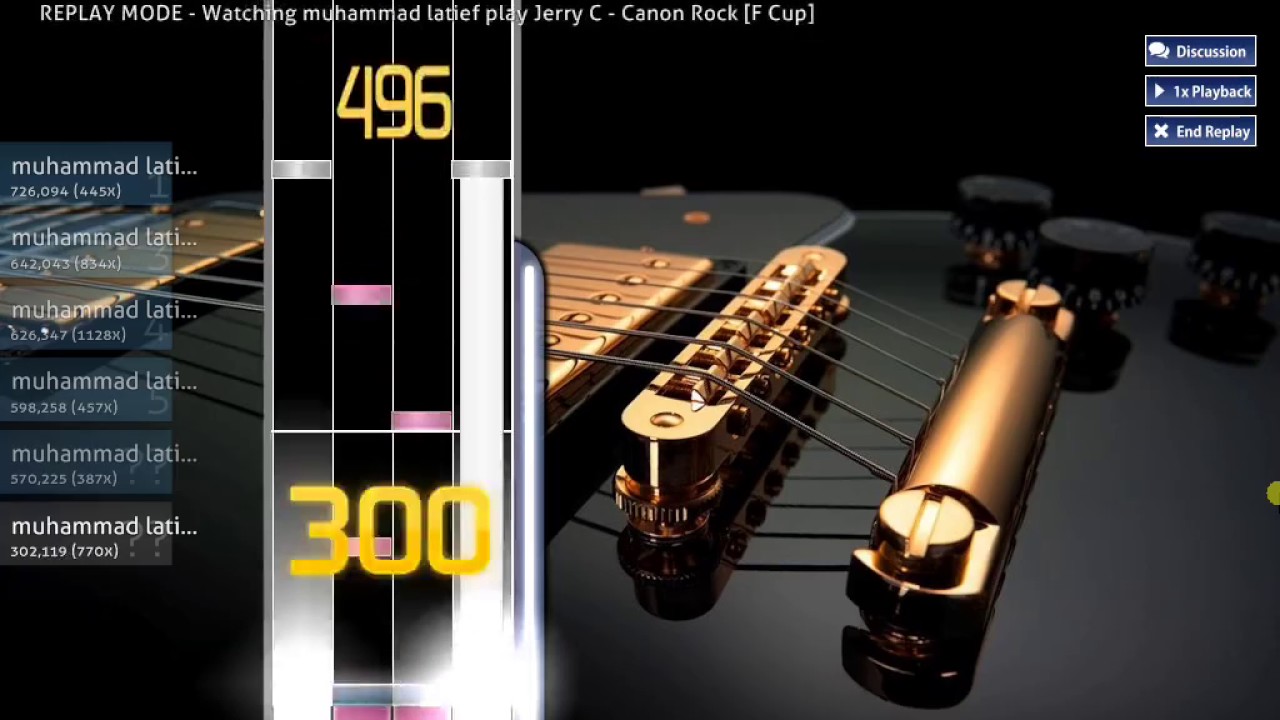 [Osu!mania] Jerry C. - Canon Rock 4K - YouTube