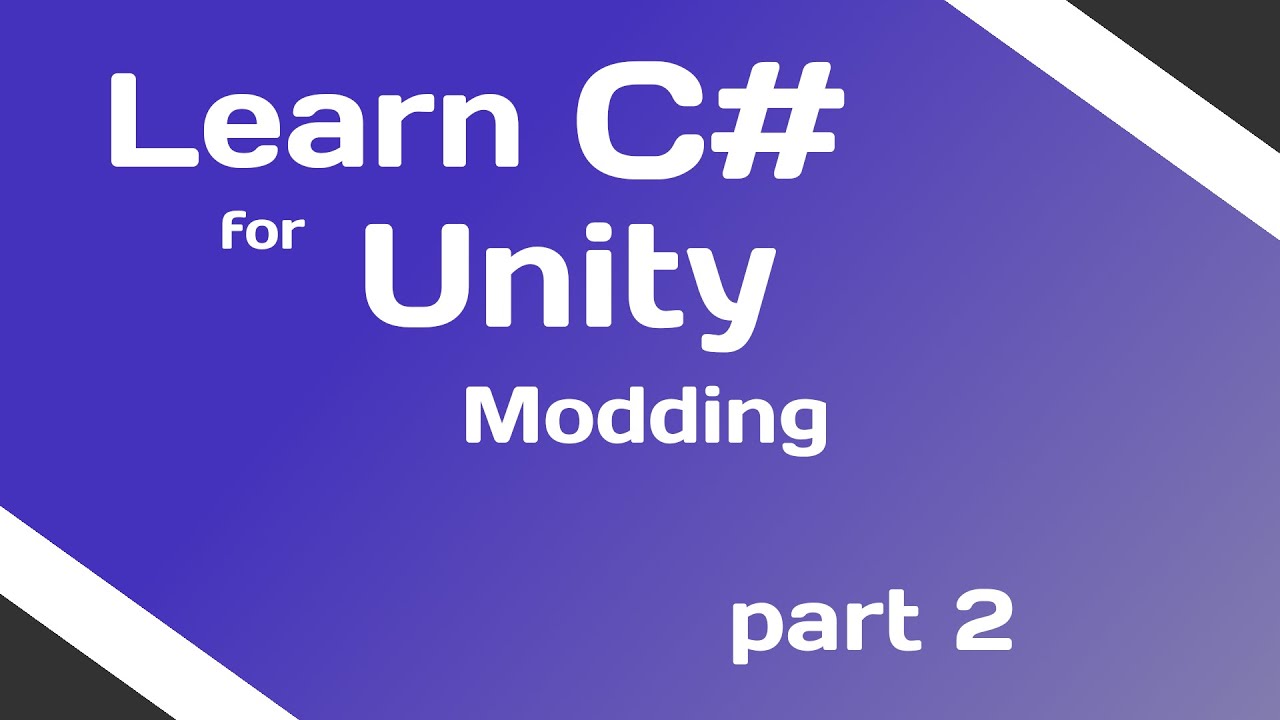 Consolewriteline Learn C For Unity Game Modding Youtube