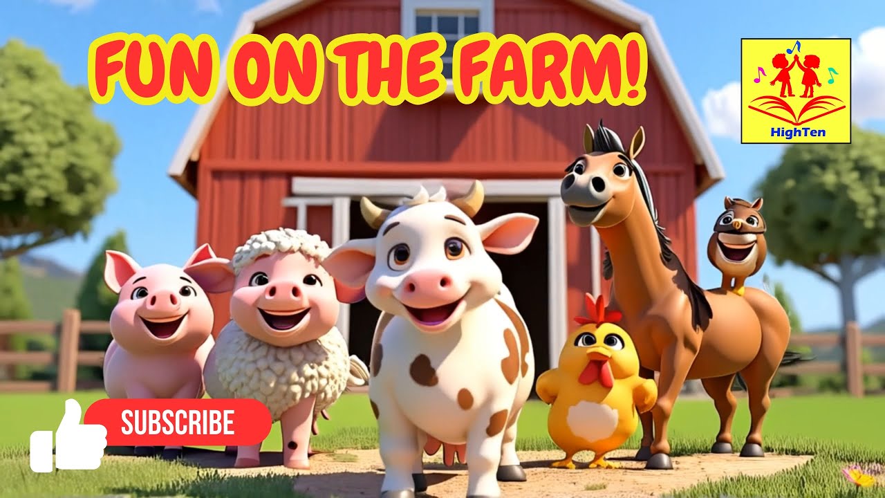 Fun on the Farm! | Sing, Dance, and Play All Day! - YouTube