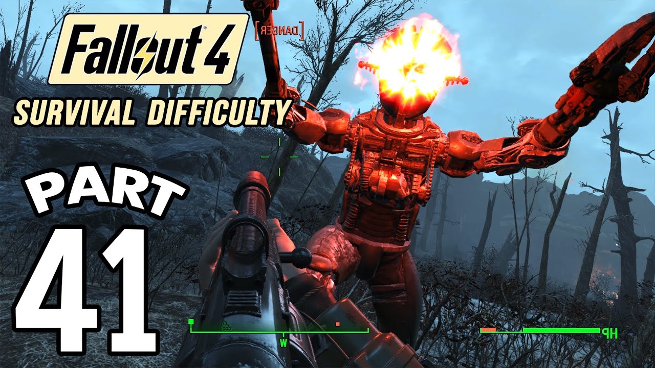 Fallout 4 Survival Difficulty SNIPER Walkthrough - Part 41 Old Guns ...