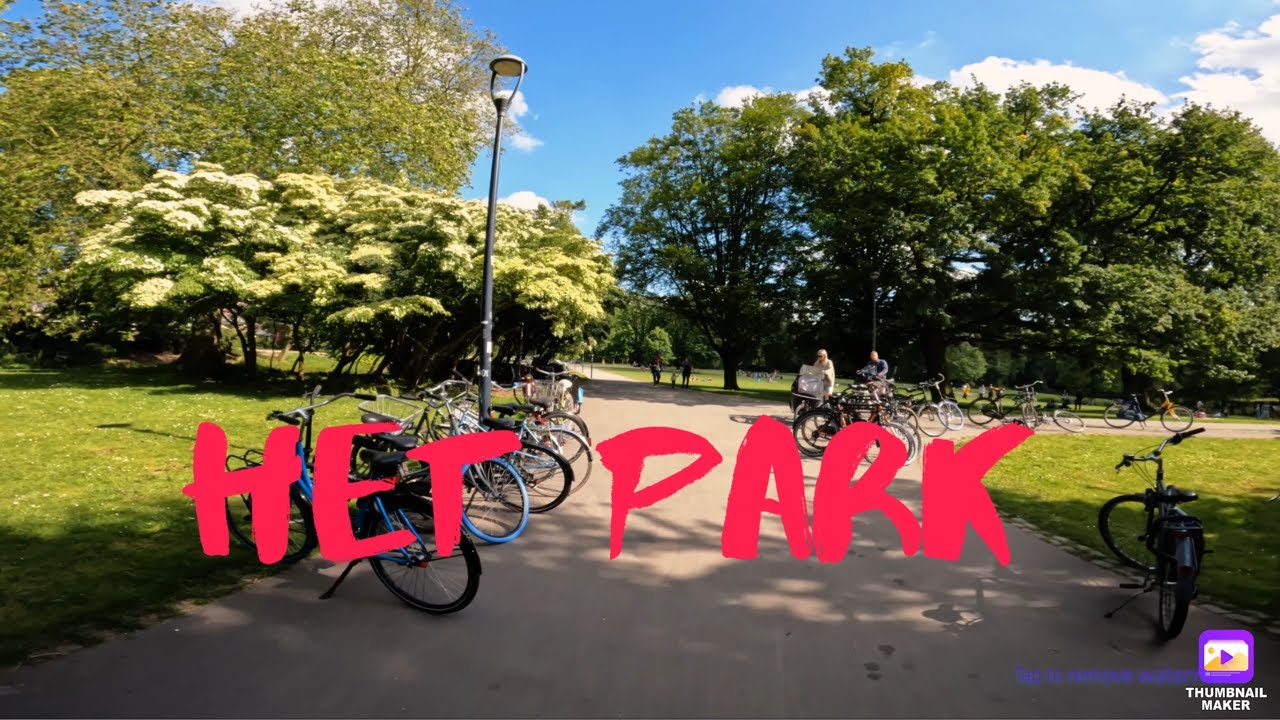 Netherlands 2024 (4K) - Walking in Het Park in Rotterdam - YouTube