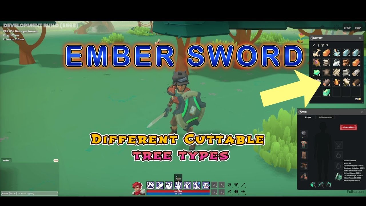 Different Types of Farmable Trees | Ember Sword - YouTube