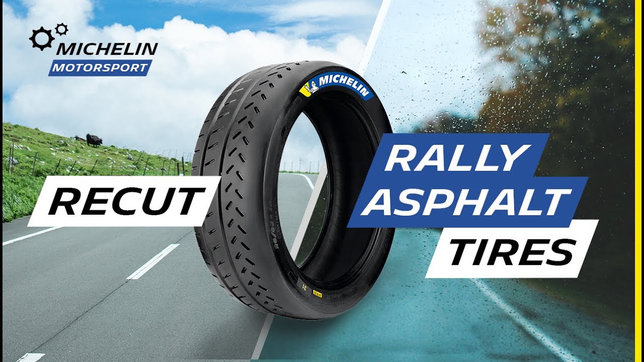 How to recut my asphalt rally tire | Michelin Motorsport - YouTube