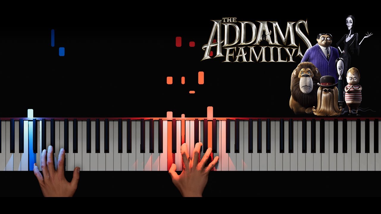 ''The Addams Family 2'' Theme Song (Piano Cover) | THE ADDAMS FAMILY 2 ...