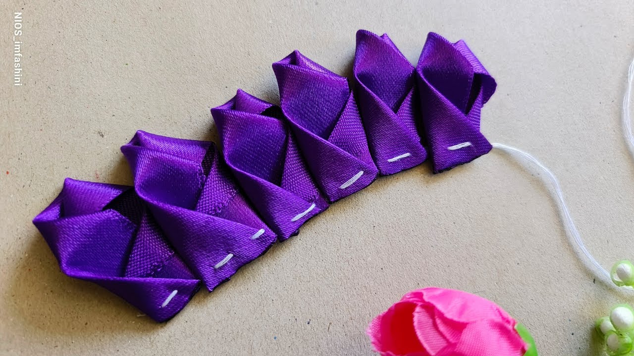 Adorable!! Simple Yet Beautiful Flower Making Tutorial - YouTube