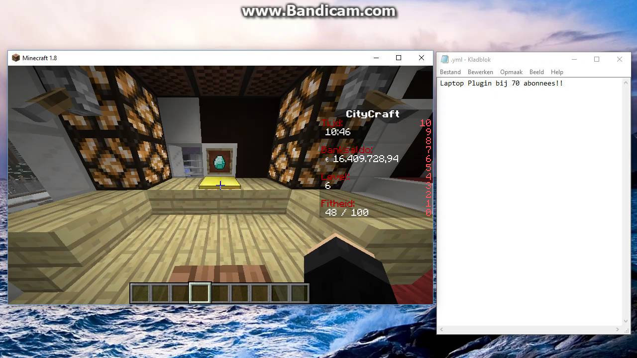 Minetopia Laptop plugin V1.0 Bij 70subs! - YouTube