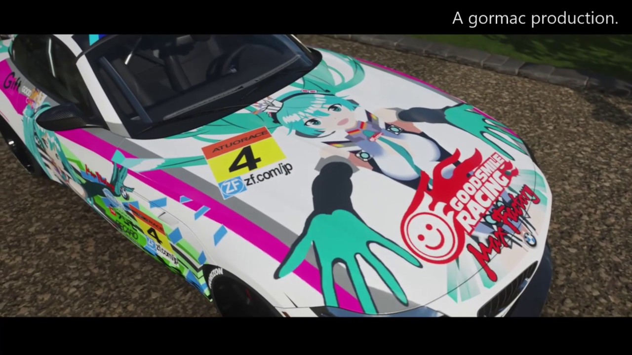 Forza Horizon 4 Hatsune Miku GoodSmile "Racing Miku" Vocaloid itasha ...