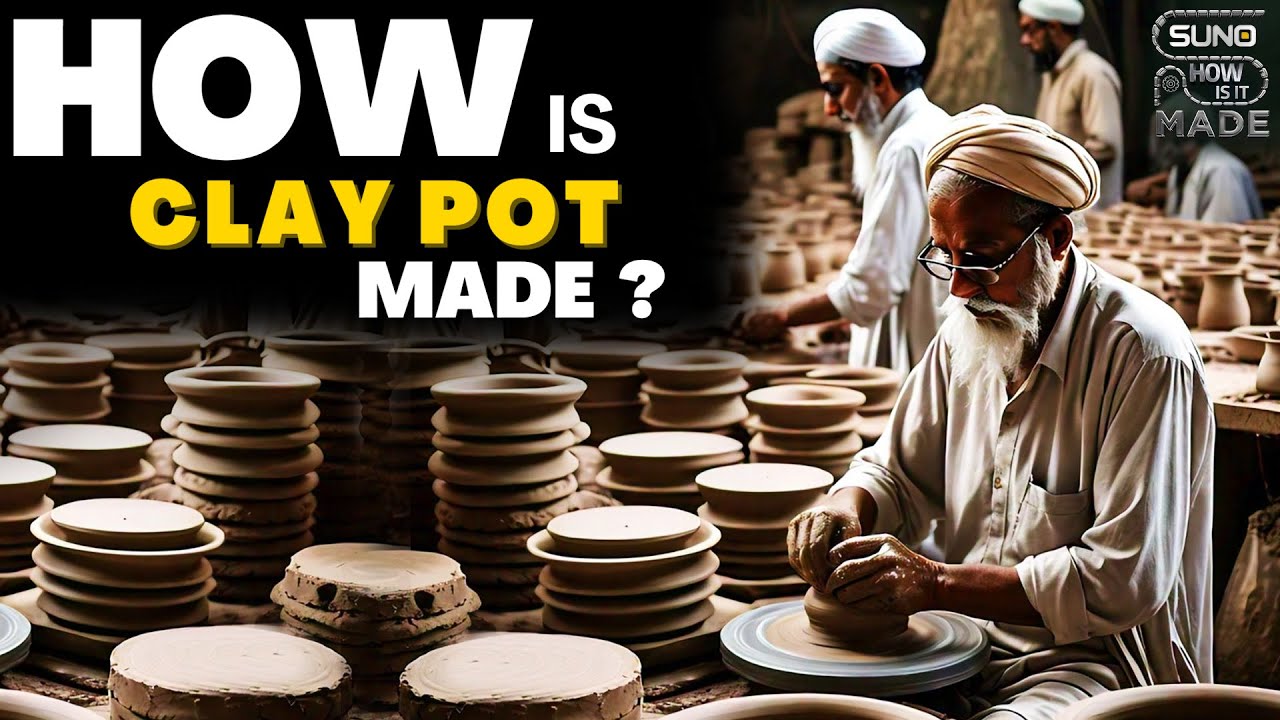 How is Clay Pot Made ? | Manufacturing Process | Suno's How Is It Made ...