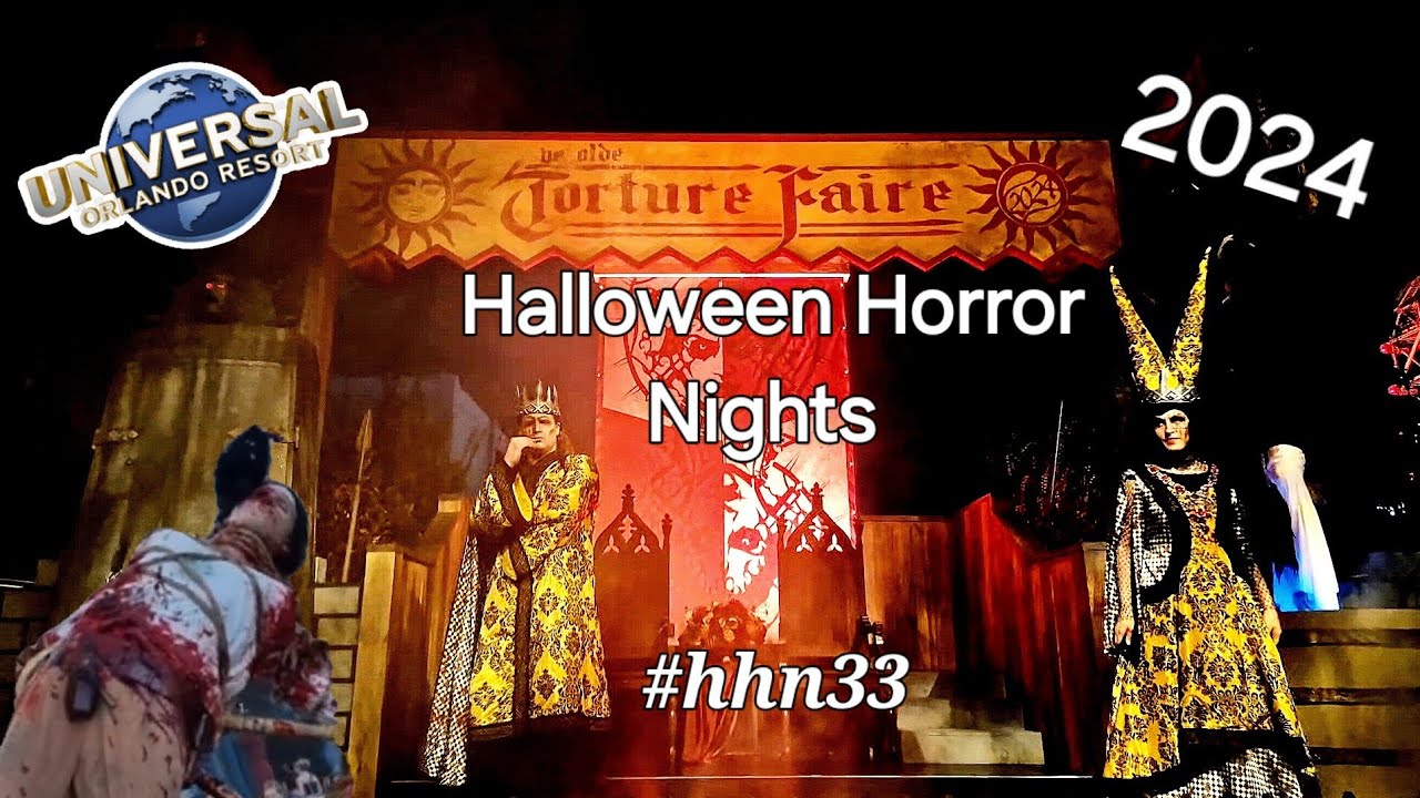 Halloween Horror Nights 2024 hhn33 Torture Faire Stage, Universal ...