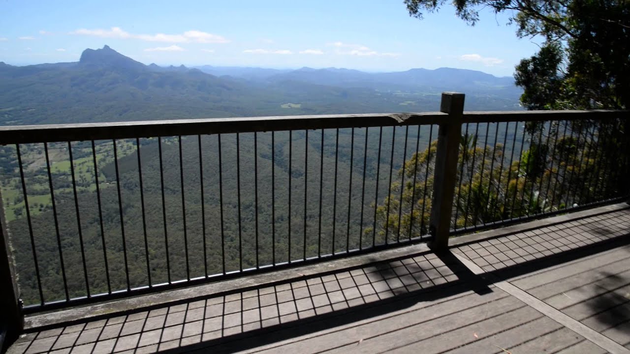 Border Ranges National Park - Blackbutt lookout picnic area - YouTube