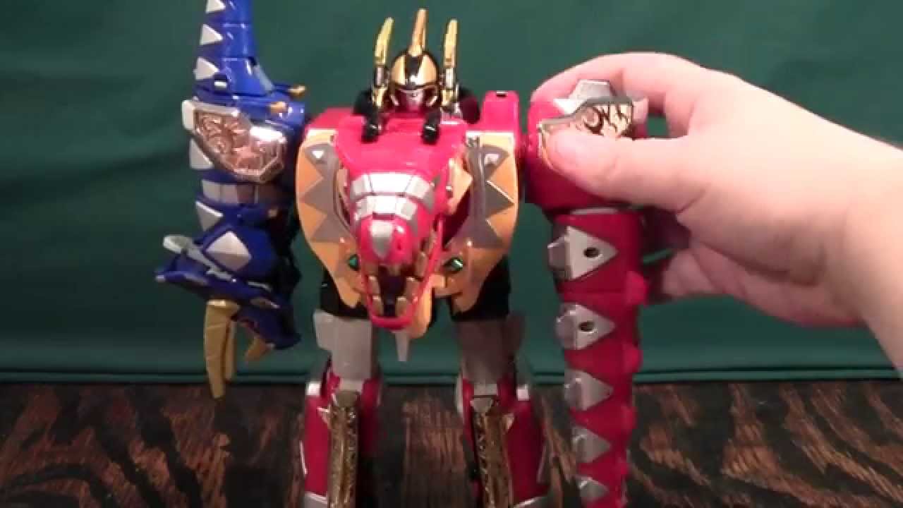 Power Rangers Dino Thunder Thundersaurus Megazord Review (Abaranger DX ...