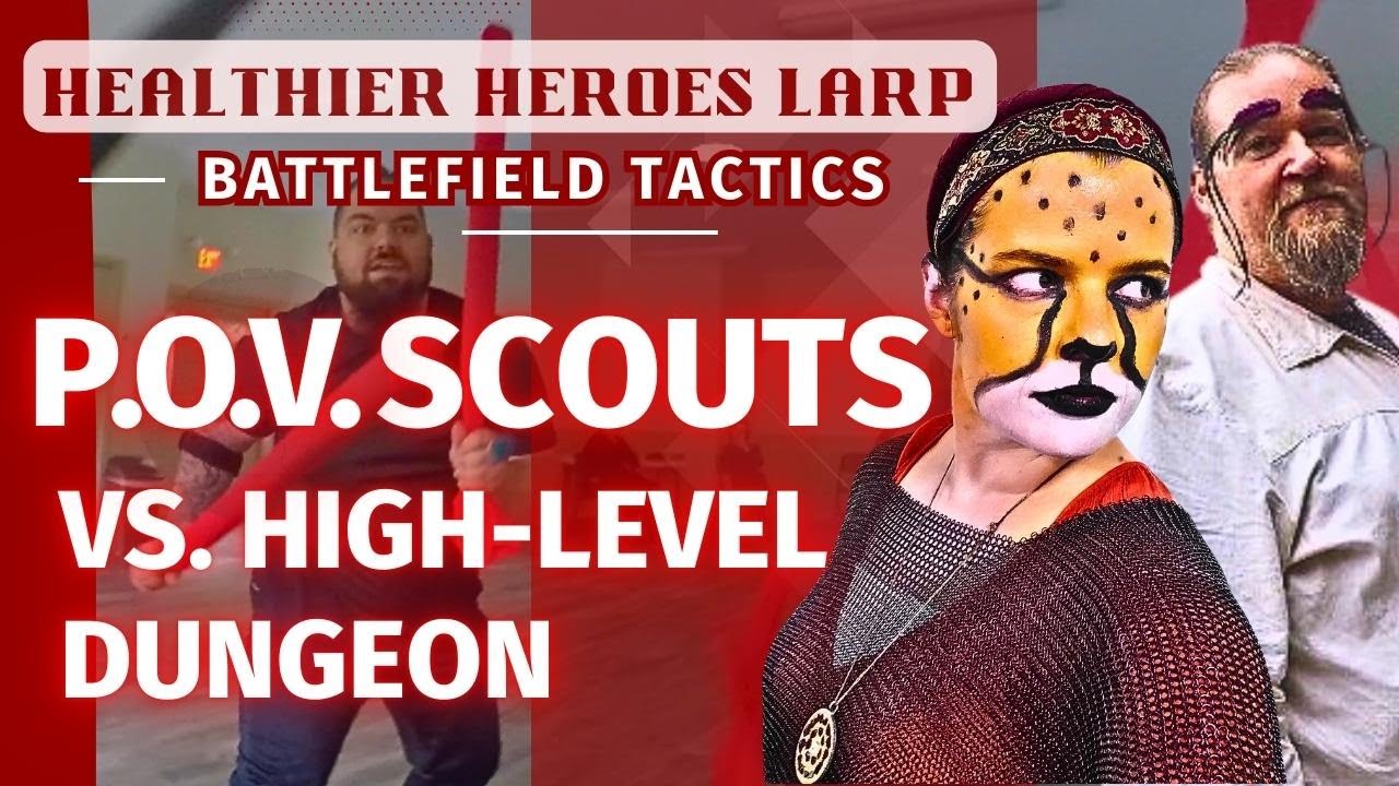 LARP Combat PoV - Scout Duo vs. a full DOOM ELEMENTAL Dungeon ...