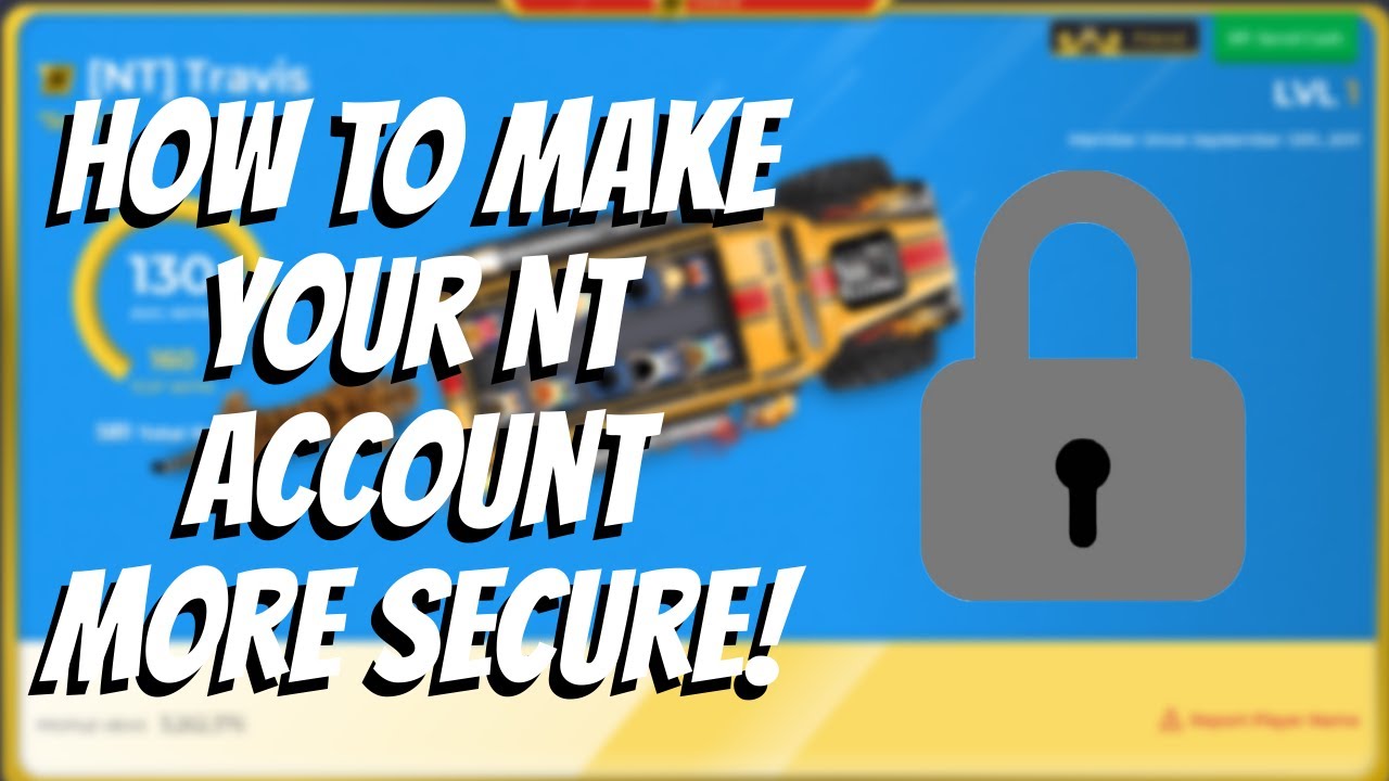 How to keep your Nitro Type Account more Secure! - YouTube