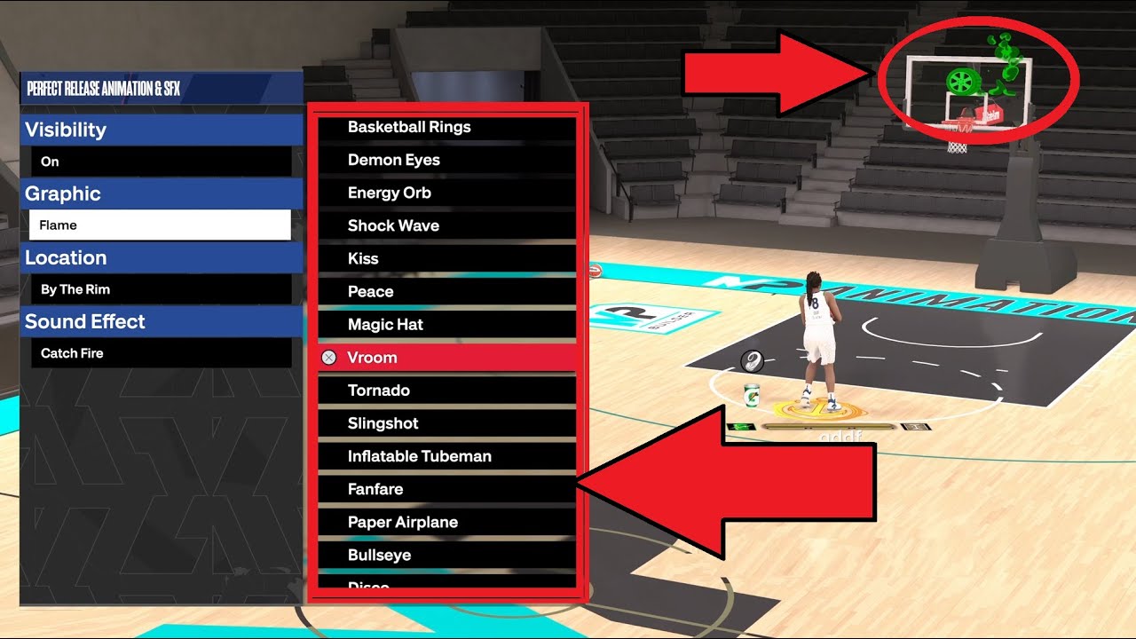 How to get all new green animations in NBA 2k24 - YouTube