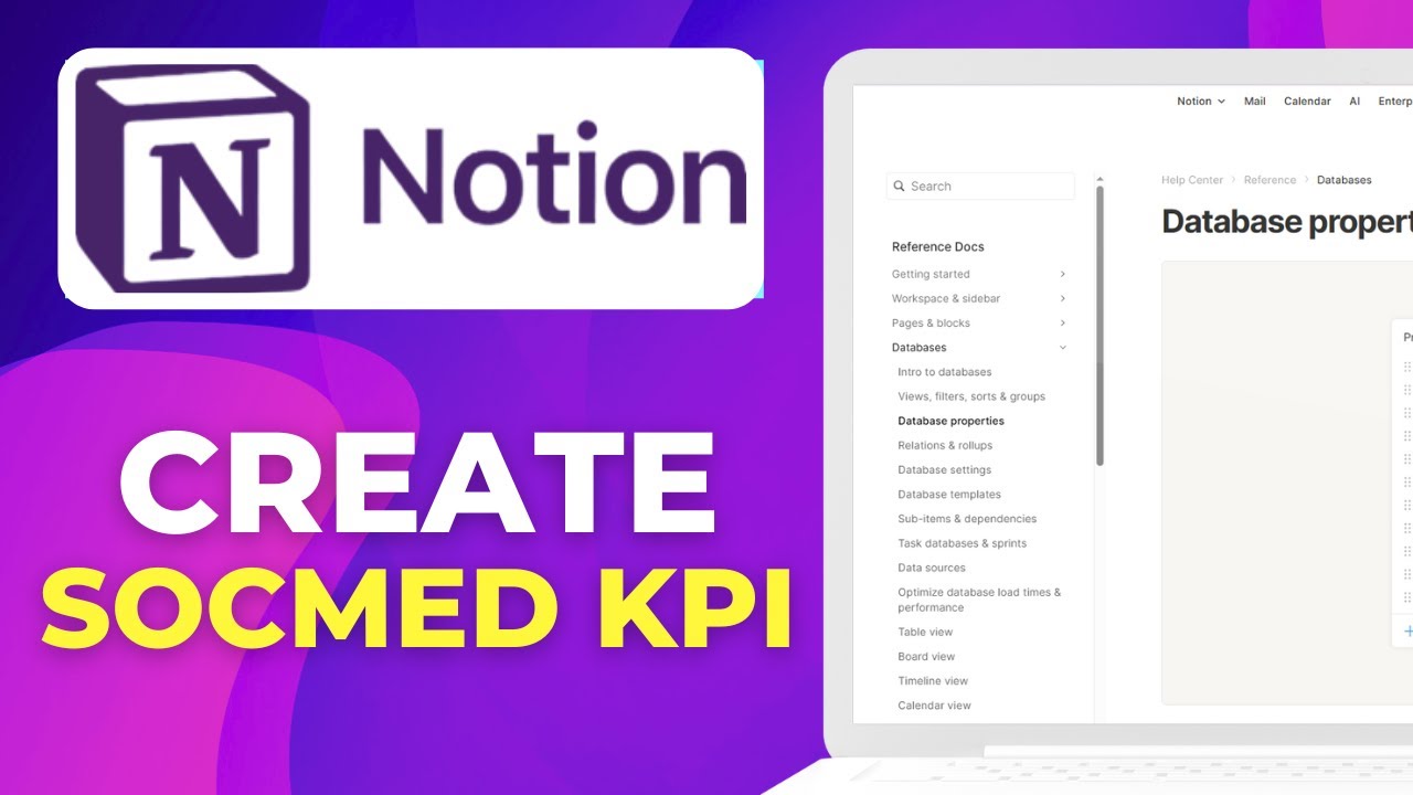 How to Create a Social Media KPI Dashboard in Notion - YouTube