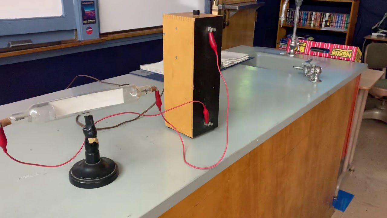 Magnetic Forces Exerted Upon Moving Charged Particles Demonstration ...