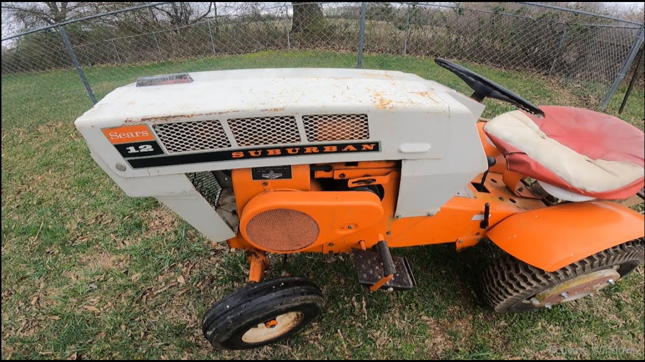 Sears Suburban 12 tired engine swap pt1 - YouTube