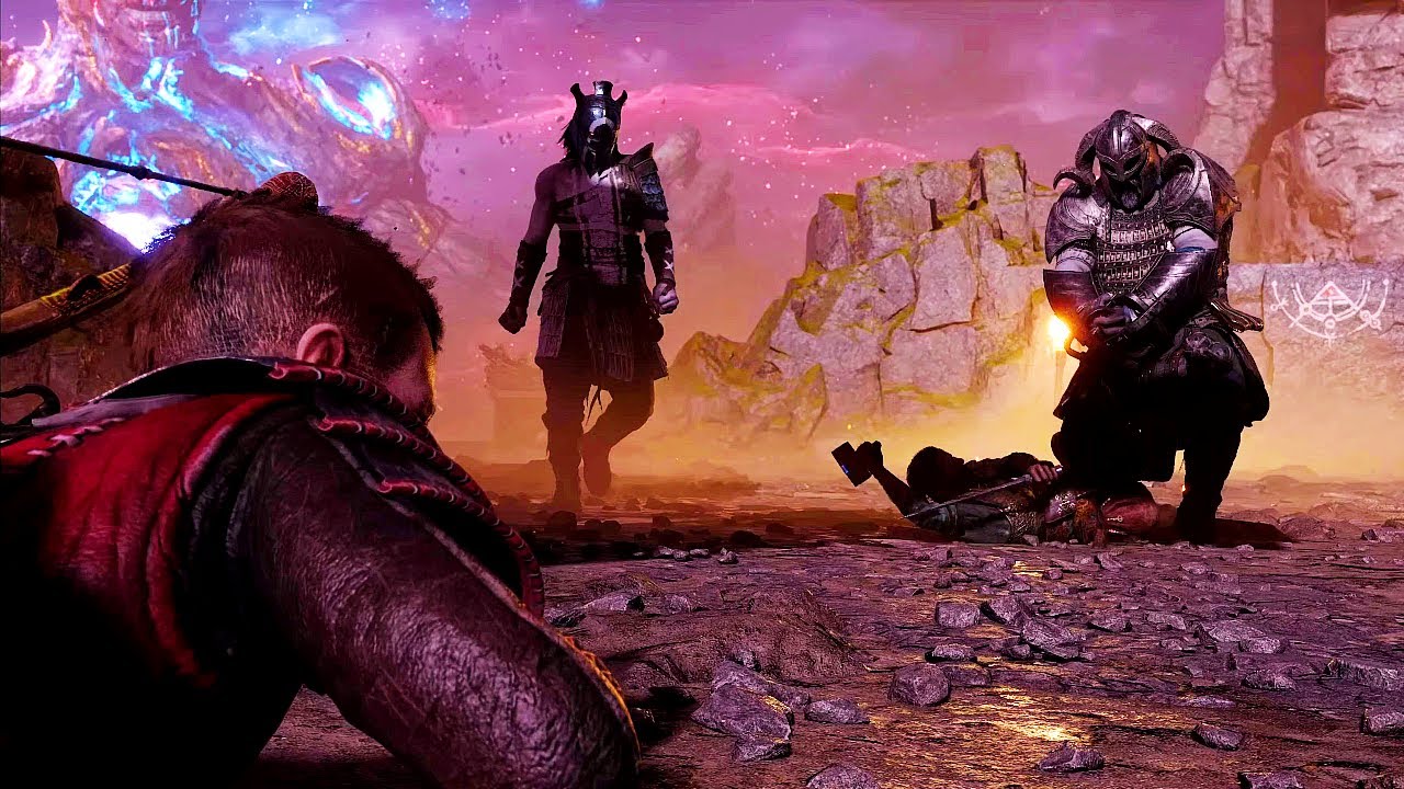 Atreus Spartan Rage Transform into Bear And Save Sindri - God of War ...