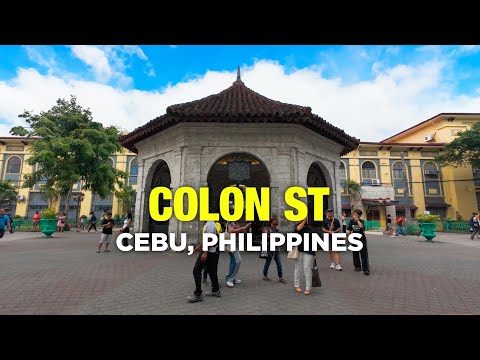 Walking the OLDEST Street in the Philippines 🏛️ Colon Street & Magellan ...
