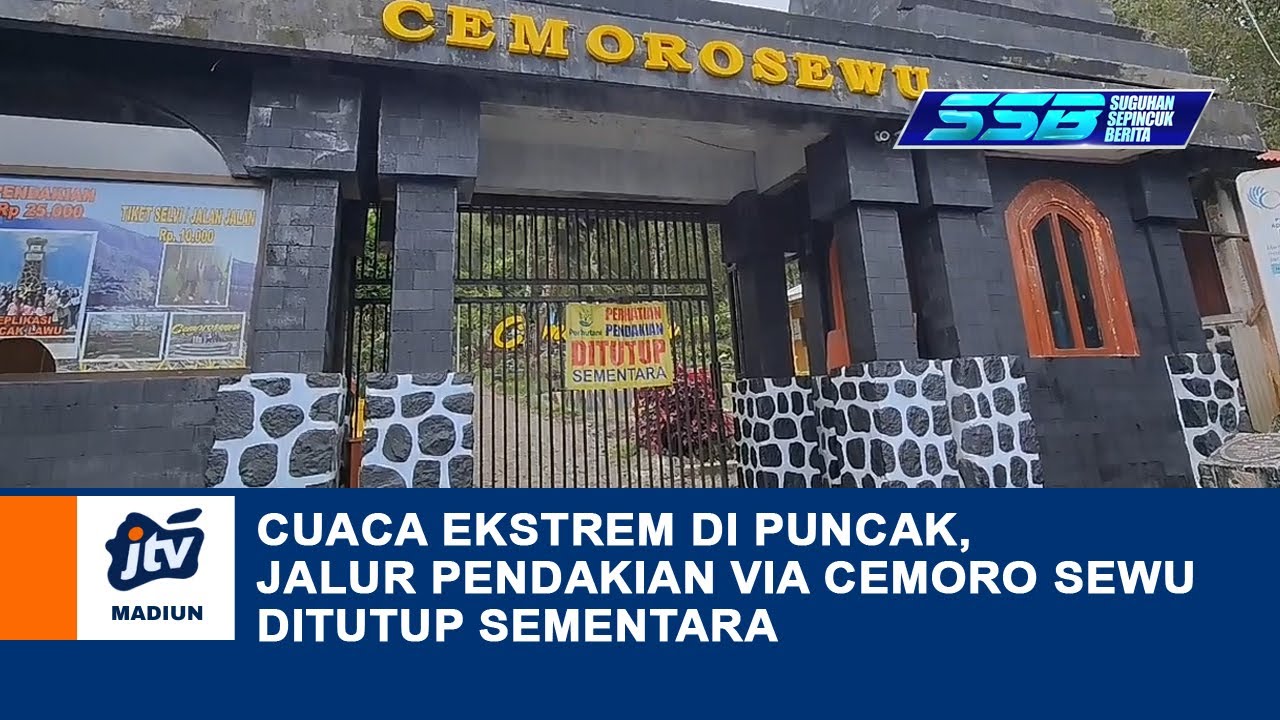MAGETAN - Cuaca Ekstrem Di Puncak, Jalur Pendakian Via Cemoro Sewu ...