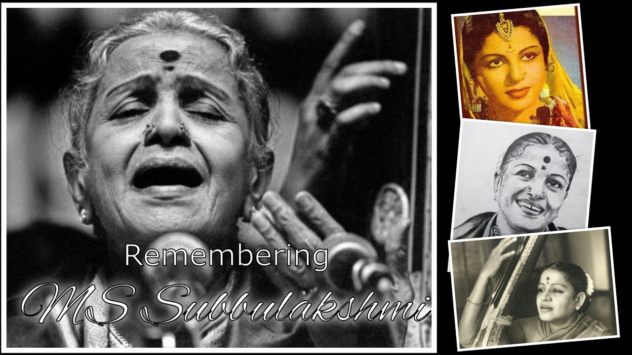 A tribute to Bharata Ratna MS Subbulakshmi | Deva Devam Bhaje | Raaga ...