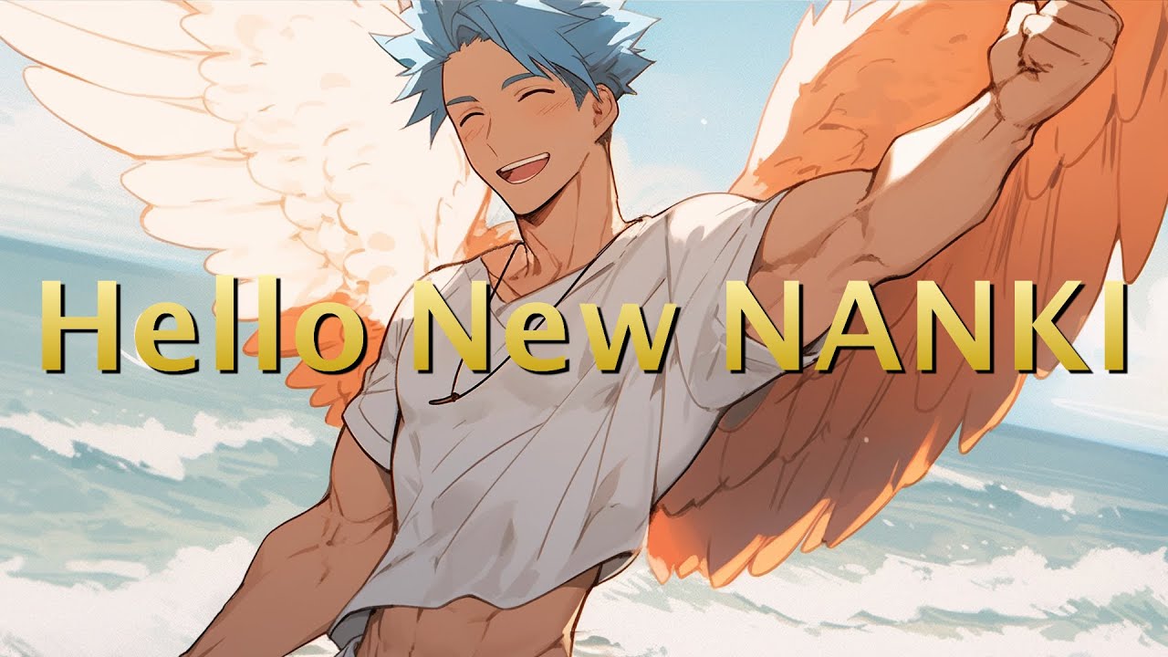 【KAITO】Hello New NANKI（Lyric Video） - YouTube